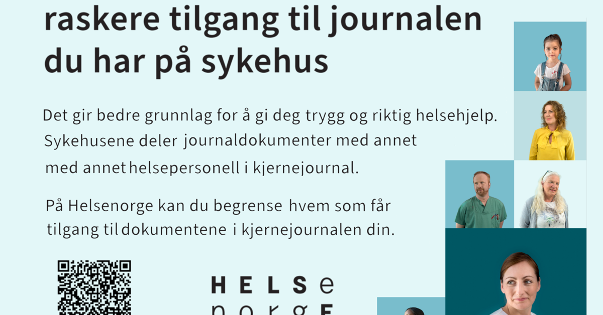 Helsepersonell får digital tilgang til journalinformasjon frå alle ...